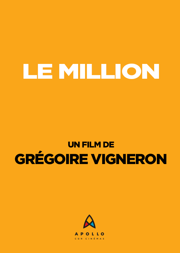 LE MILLION – APOLLO FILMS